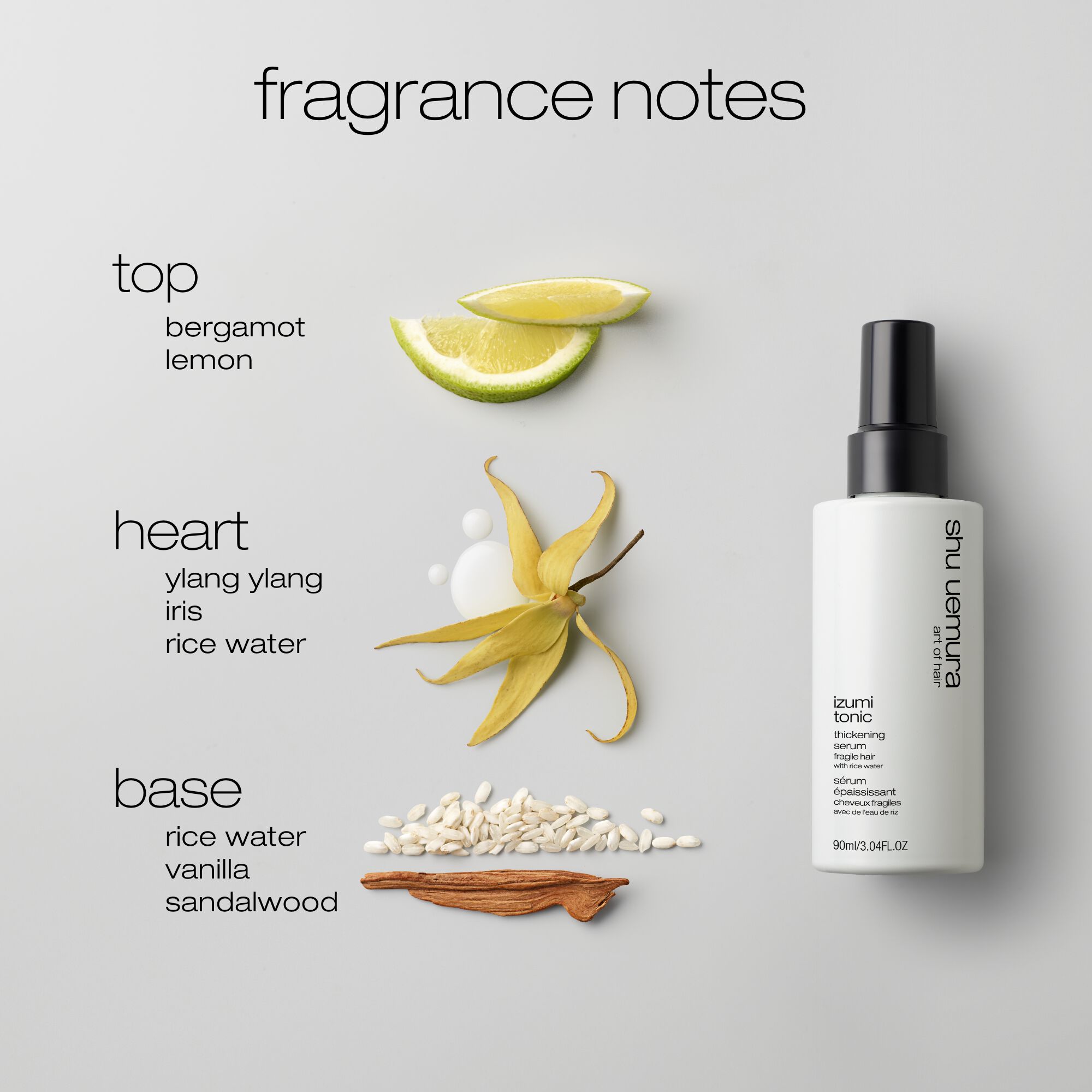 izumi tonic rice water serum | Shu Uemura Art of Hair
