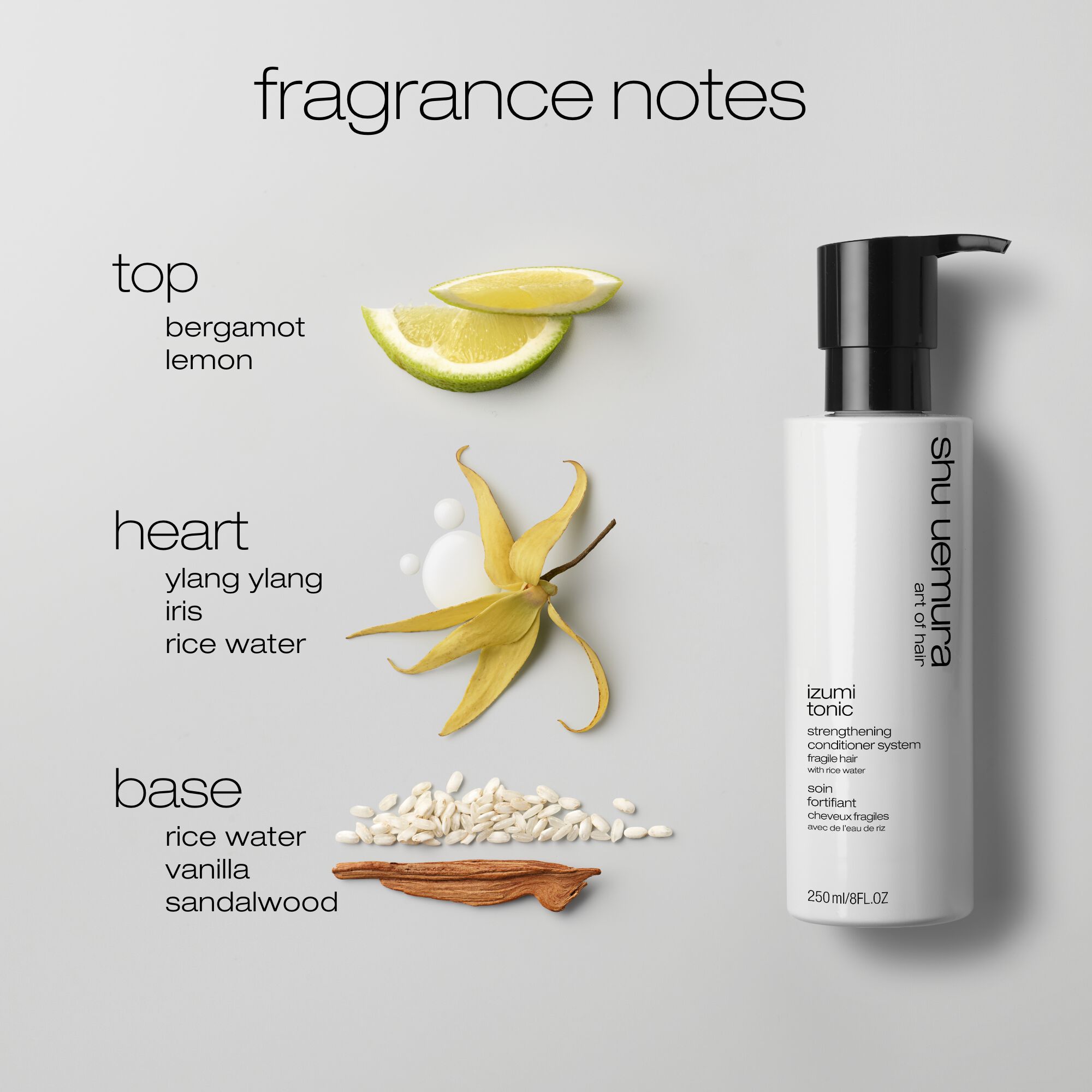 izumi tonic rice water conditioner | Shu Uemura Art of Hair